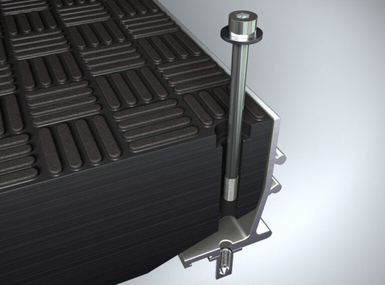 900mm (36″) Diameter Flat Sealed Cover and Frame – FL90 - Fibrelite