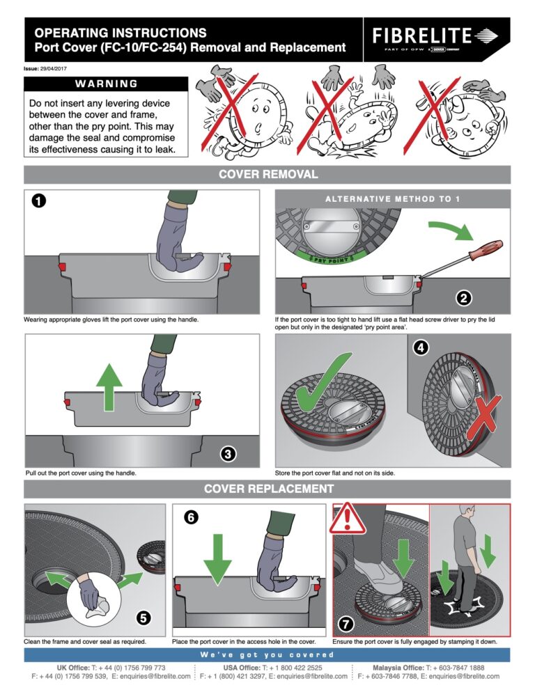 Instruction Manuals - Fibrelite