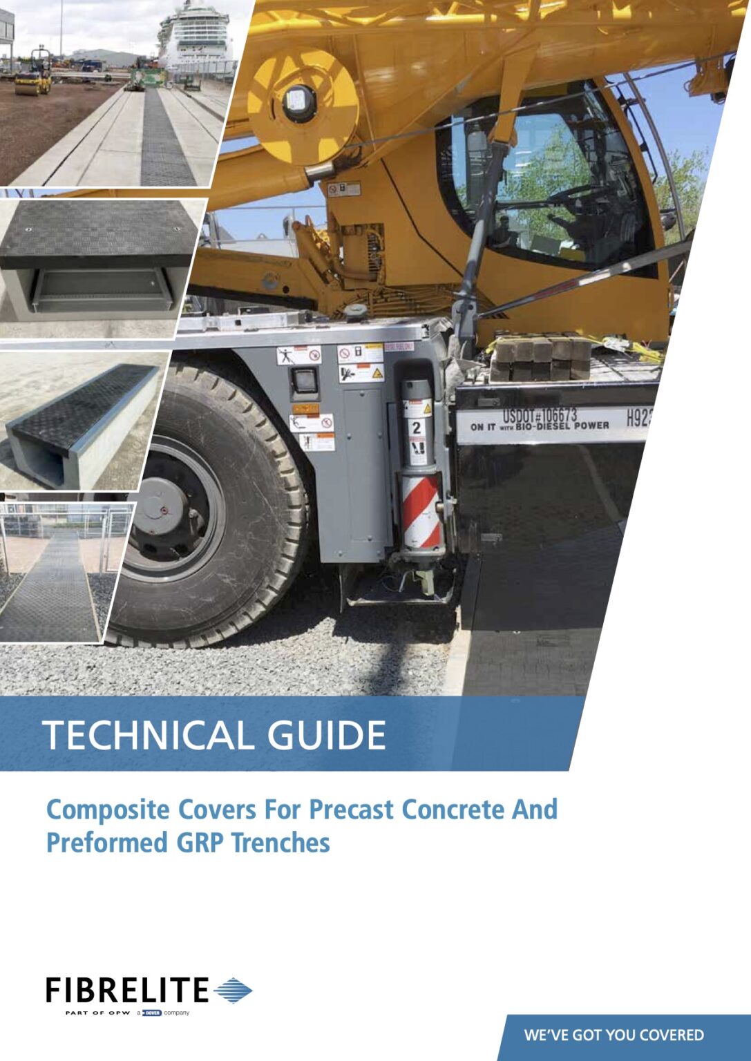 Precast Concrete Trench Covers - Fibrelite