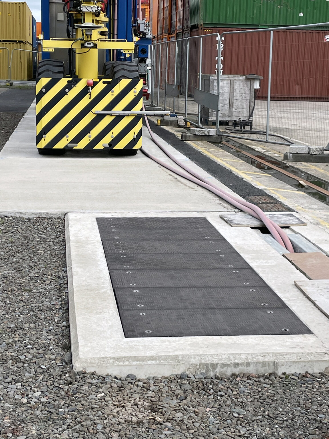 Container Port, Northern Ireland UK - Fibrelite