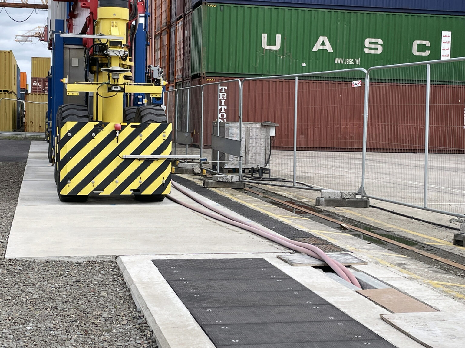 New case study! Bespoke F900 GRP trench covers for UK container port ...