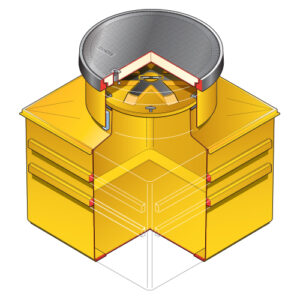 Underground Enclosures | Square Sumps - Fibrelite